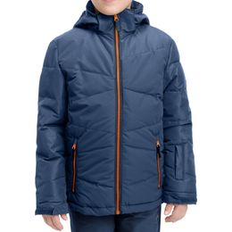 McKINLEY Jungen Outdoorjacke "Jacke Egon jrs", blau, Gr. 128, Obermaterial: 100% Polyester. Futter: 100% Polyester. Wattierung: 100% Polyester, Jacken