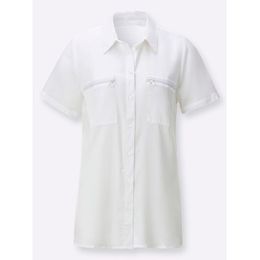 WITT WEIDEN Longbluse in wei&szlig; | Gr.: 44