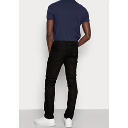 INDICODE Herren Regular-fit-Jeans "Tony", schwarz, Gr. 32, Abriebeffekte, Denim/Jeans, Obermaterial: 98% Baumwolle, 2% Elasthan, Jeans,