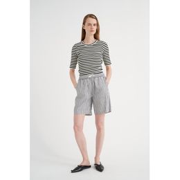 Inwear Jerseytop DagnaIW Slim fit in Black / Whisper White | Gr.: XXL
