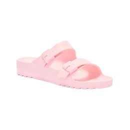 Scholl Damen Sandale "Bahia", Gr. 39, pink, Obermaterial: 100% Sonstiges Material (Ananasfaser) AM_PF ., Schuhe