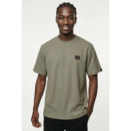 Jack & Jones JACK & JONES Herren Kurzarmshirt "JJDAYTONA TEE SS CREW NECK SN", gr&uuml;n, Gr. S, unifarben, Jersey, Obermaterial: 58% Polyester, 40% Baumwolle, 2%