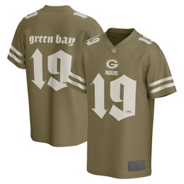 Fanatics Herren Footballtrikot "Fanatics Trikot Green Bay Packers NFL GOTHIC Foundation Top"mehrfarbig, Gr. M, 100% Polyester, Trikots