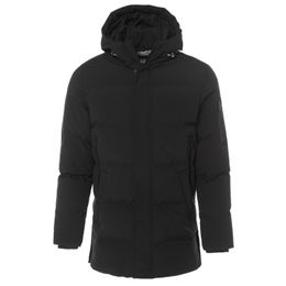 Carisma Herren Winterjacke "Carisma Jacke 1228 Winterjacke", schwarz, Gr. XL, uni, Obermaterial: 100% Polyester PES., Jacken, mit Kapuze