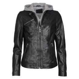 Mustang Lederjacke in schwarz | Gr.: XXL