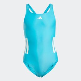 M&auml;dchen Badeanzug "3S BLD SWIMSUIT", wei&szlig;, Gr. 92, adidas Performance, Obermaterial: 78% Polyester, 22% Elasthan, Badeanz&uuml;ge