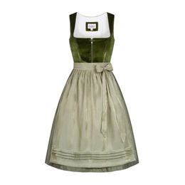 N&uuml;bler N&uuml;bler Midi Dirndl Kamila in Gr&uuml;n | Gr.: 48