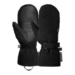 Reusch Damen F&auml;ustlinge "Reusch Alena R-TEX XT Mitten", schwarz, Gr. 7,5, unifarben, 87% Polyester, 11% Lederimitat, 2% Elasthan, Handschuhe, in