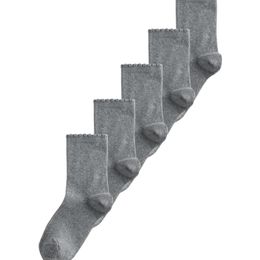 Next Socken M&auml;dchen Gr&ouml;&szlig;e 23/26 graumeliert