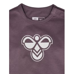 Hummel Druckknopf Strampler Hmlmini Kinder in BLACK PLUM | Gr.: 62
