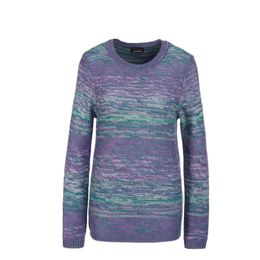 GOLDNER Damen Strickpullover "Baumwollpullover mit Farbverlauf", gr&uuml;n, Gr. 40, Obermaterial: 70% Polyacryl PAN. 30% Baumwolle CO., Pullover, Jedes