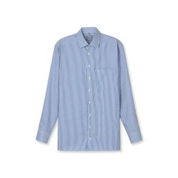 OLYMP Herren Businesshemd "OLYMP Luxor, Comfort Fit, New Kent", blau, Gr. 48, 100% Baumwolle, Hemden