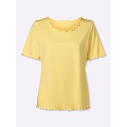 Sieh an! Kurzarm-Shirt in zitrone | Gr.: 54