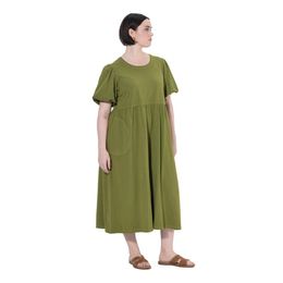 Ulla Popken Midikleid in oliv | Gr.: 58-60