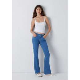 Mavi Damen Bootcut-Jeans "BELLA MID-RISE", blau, Gr. 26, 87% Baumwolle, 11% Polyester, 2% Elastan, Jeans, Bootcut Jeans