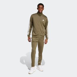 Herren Trainingsanzug "DAYREADY", gr&uuml;n, Gr. XL, adidas Sportswear, Interlock, Obermaterial: 100% Polyester, Sportanz&uuml;ge, f&uuml;r Laufen und sportliche