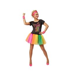 TecTake T&auml;nzerin/Partyg&auml;ngerin, Gr. XL, Fetziges Partykost&uuml;m im 80er-Style | Gr.: S