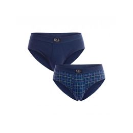 Kisses and Love 2er-Set: Slip in Blue | Gr.: XL