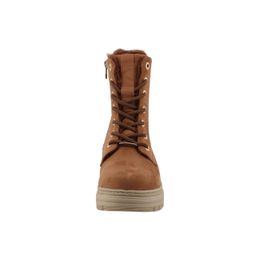 Tom Tailor Damen Stiefel "Tom Tailor Tall Boots", Gr. 39, braun, Polyester, unifarben, Schuhe