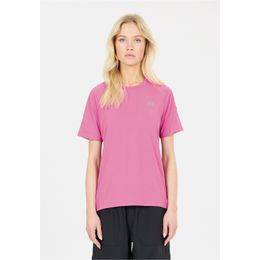 SOS Damen T-Shirt "Pillar", pink, Gr. XS, unifarben, 100% Polyester, Shirts, mit Quick Dry Funktion