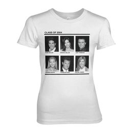 Friends Shirt "Class Of 2004 Girly Tee" in Wei&szlig; | Gr.: M