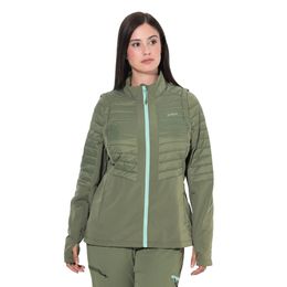 Ulla Popken Steppjacke in olivgr&uuml;n | Gr.: 58-60