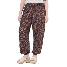 Ulla Popken Schlupfhose in cognac braun | Gr.: 50-52