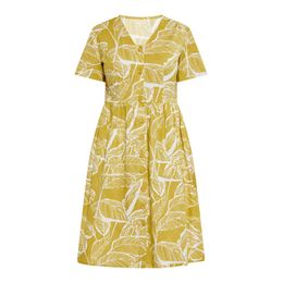 Albee Women Kleid in Gelb Wollweiss | Gr.: S