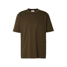 LINDBERGH T-Shirt Herren Gr&ouml;&szlig;e S dunkelbraun