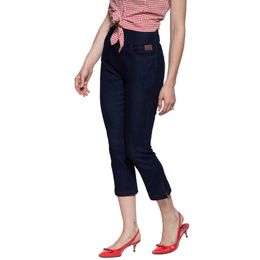 Queen Kerosin Capri Jeans Joan in Denim | Gr.: XXL