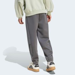 Herren Sporthose "ADIDAS Z.N.E"grau five, normal, gr., Gr. XXL, adidas Sportswear, Obermaterial: 57% Polyester, 43% Baumwolle, Hosen