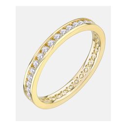 Vanlere Eternity-Ring aus 375 Gelbgold mit Zirkonia | Gr.: 55