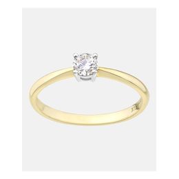 Diamant L'&eacute;ternel Verlobungsring aus 375 Gelbgold mit Diamant | Gr.: 54