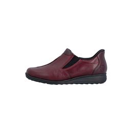 Rieker Leder-Sneaker Rot | Gr.: 41