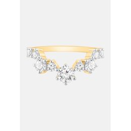 Ethische Diamanten Ring aus 375 Gelbgold mit Lab Grown Diamant | Gr.: 54