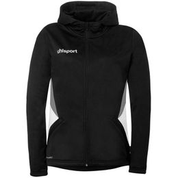 Uhlsport Trainingsjacke "Equipe 29 Multi Hood Jacke Damen" in Schwarz | Gr.: XL