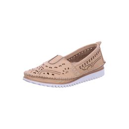 Andrea Conti Damen Slipper in Beige | Gr.: 38
