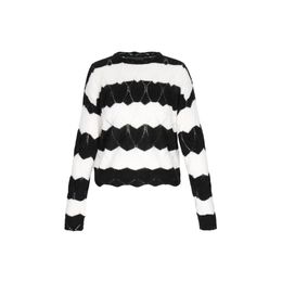 Albee Women Sweater in Black Offwhite | Gr.: M/L