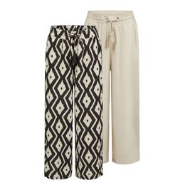 DENIMFY Stoffhose / Chino DFKate 2er Pack comfort/relaxed in Mehrfarbig | Gr.: L