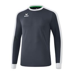 Erima Unisex Erwachsene, Erwachsene Retro Star Trikot langarm in slate grey/weiss | Gr.: 164