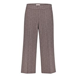 Cartoon Culotte mit B&uuml;gelfalte in Brown/Cream | Gr.: 34