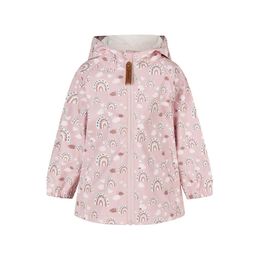 Sterntaler Farbwechsel Regenjacke Regenbogen in rose | Gr.: 128