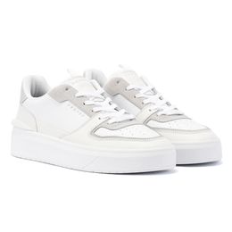 Cruyff Surefire Tennis Wei&szlig;e Ledersneaker F&uuml;r Herren