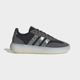 M&auml;dchen Sneaker "BARREDA DECODE KIDS", adidas Sportswear, Gr. 40core schwarz, grau five, lucid rot, Leder, Textil, Schuhe, f&uuml;r Kinder & Jugendliche