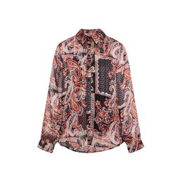 Albee Women Bluse in Schwarz Mehrfarbig | Gr.: L