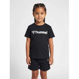 Hummel T-Shirt Hmllogo Kinder in BLACK | Gr.: 152