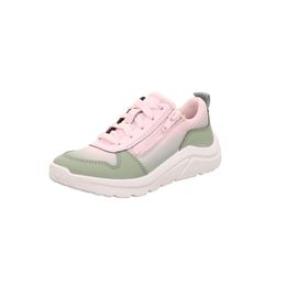 Superfit Halbschuh KICKS in Hellgr&uuml;n/Rosa | Gr.: 32