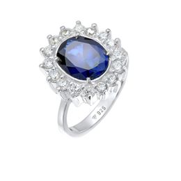 Elli Ring 'Glamour' Damen Gr&ouml;&szlig;e 58 dunkelblau / silber