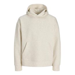 Jack & Jones Jack & Jones Sweatshirt JJEBARRON SWEAT HOOD in Wei&szlig; | Gr.: M