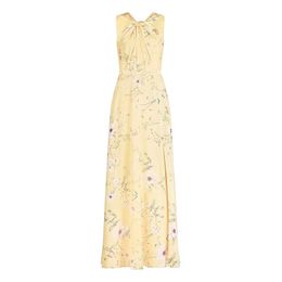 Vera Mont Abendkleid mit Blumenprint in Yellow/Ros&eacute; | Gr.: 40